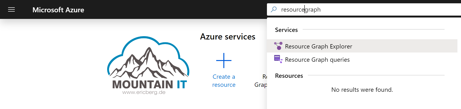 [CODE] Azure Resource Graph - Query! Fast! - MOUNTAIN IT - Eric Berg